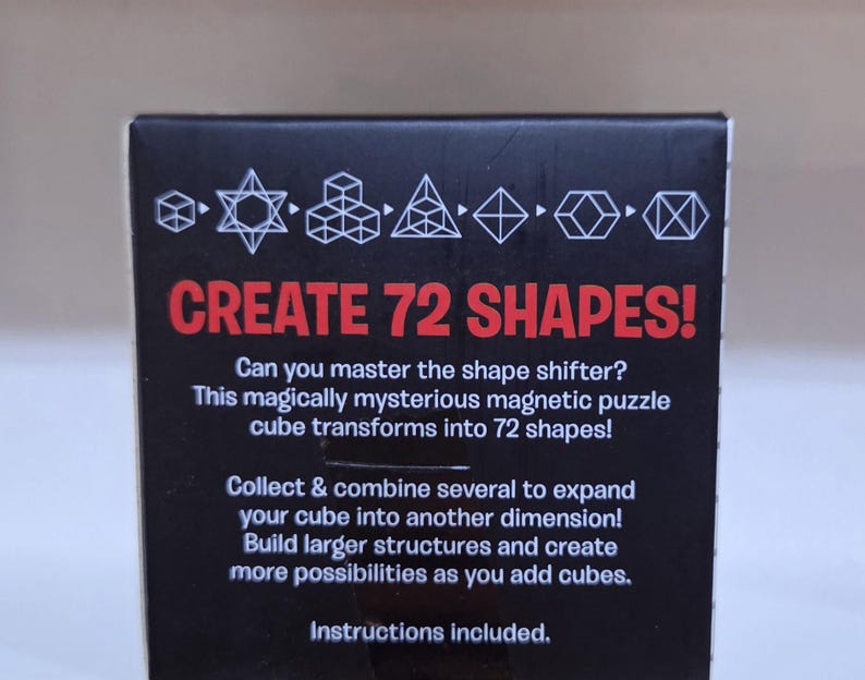 Shape-shifting Box 3D Magic Cube: an Anti-stress Hand-flip Puzzle. - Etsy