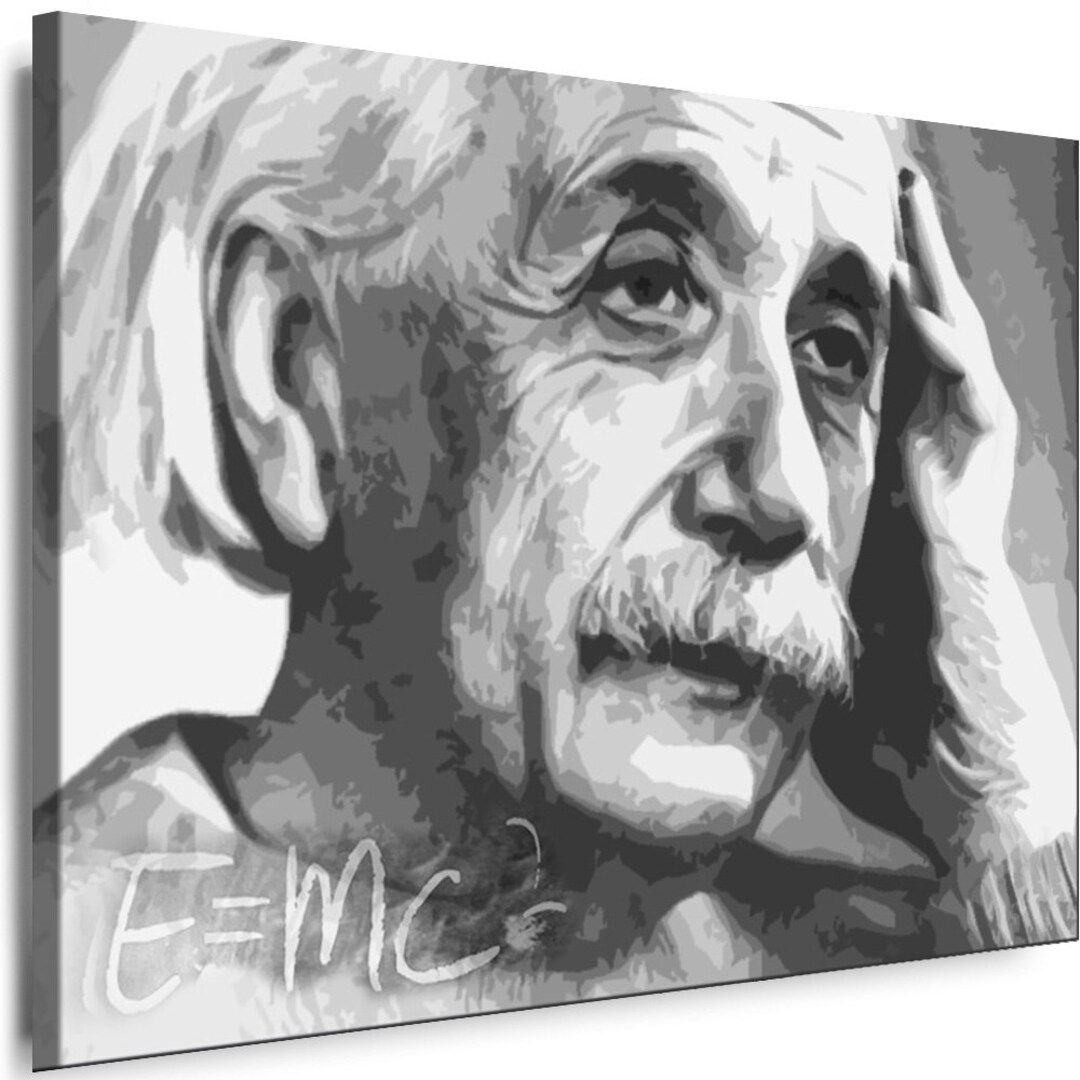 Canvas PICTURES A. Einstein Physicist Art Print - Etsy