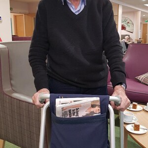 Zimmer Walking Frame Bag Grey - Etsy UK