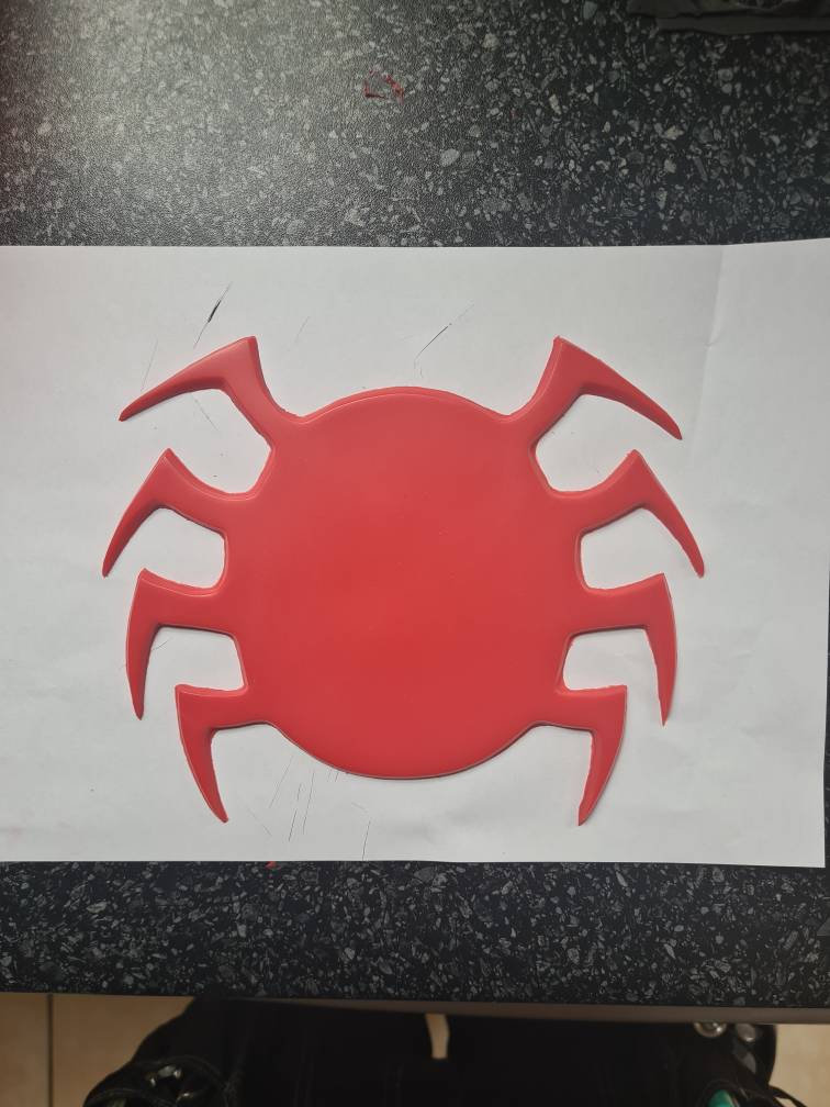 Spiderman Back Logo