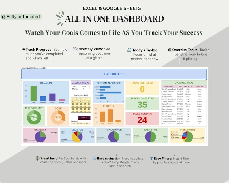 Small Business Spreadsheet Bundle: Invoice, Inventory, Task Tracker ...