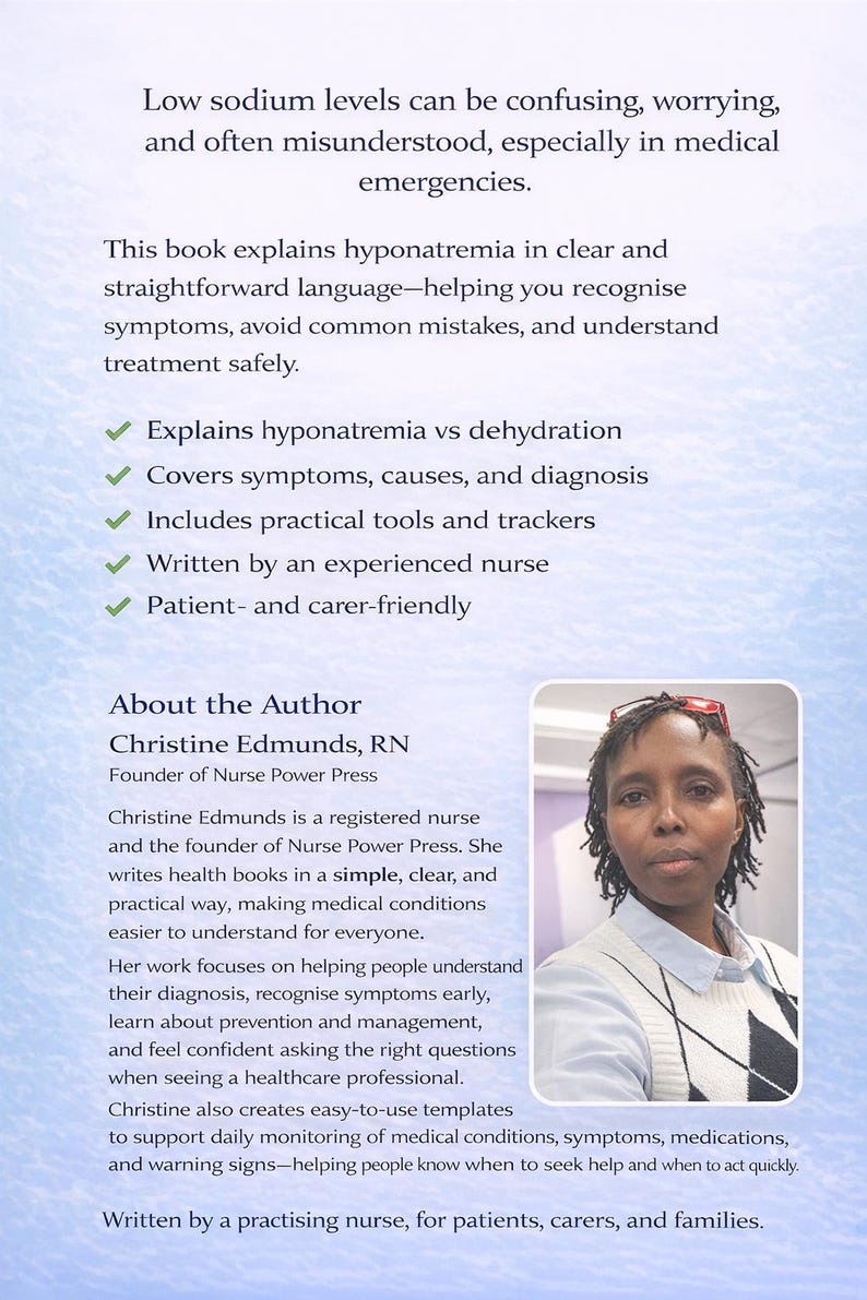 Low Sodium Levels Explained | Hyponatraemia Guide | Easy Nurse-written ...