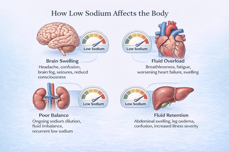 Low Sodium Levels Explained | Hyponatraemia Guide | Easy Nurse-written ...