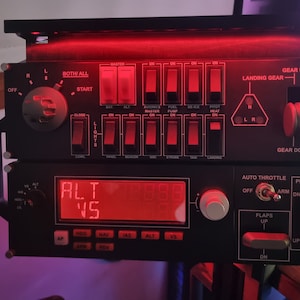 Panel LED Illumination for Logitech Saitek Switch, Autopilot and Radio ...