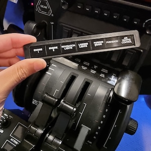 Custom Bravo Switch Labels (precision Laser Cut and Engraved) - Etsy