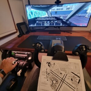 Clipboard and Phone Mount for Thrustmaster Yoke 787 - Etsy