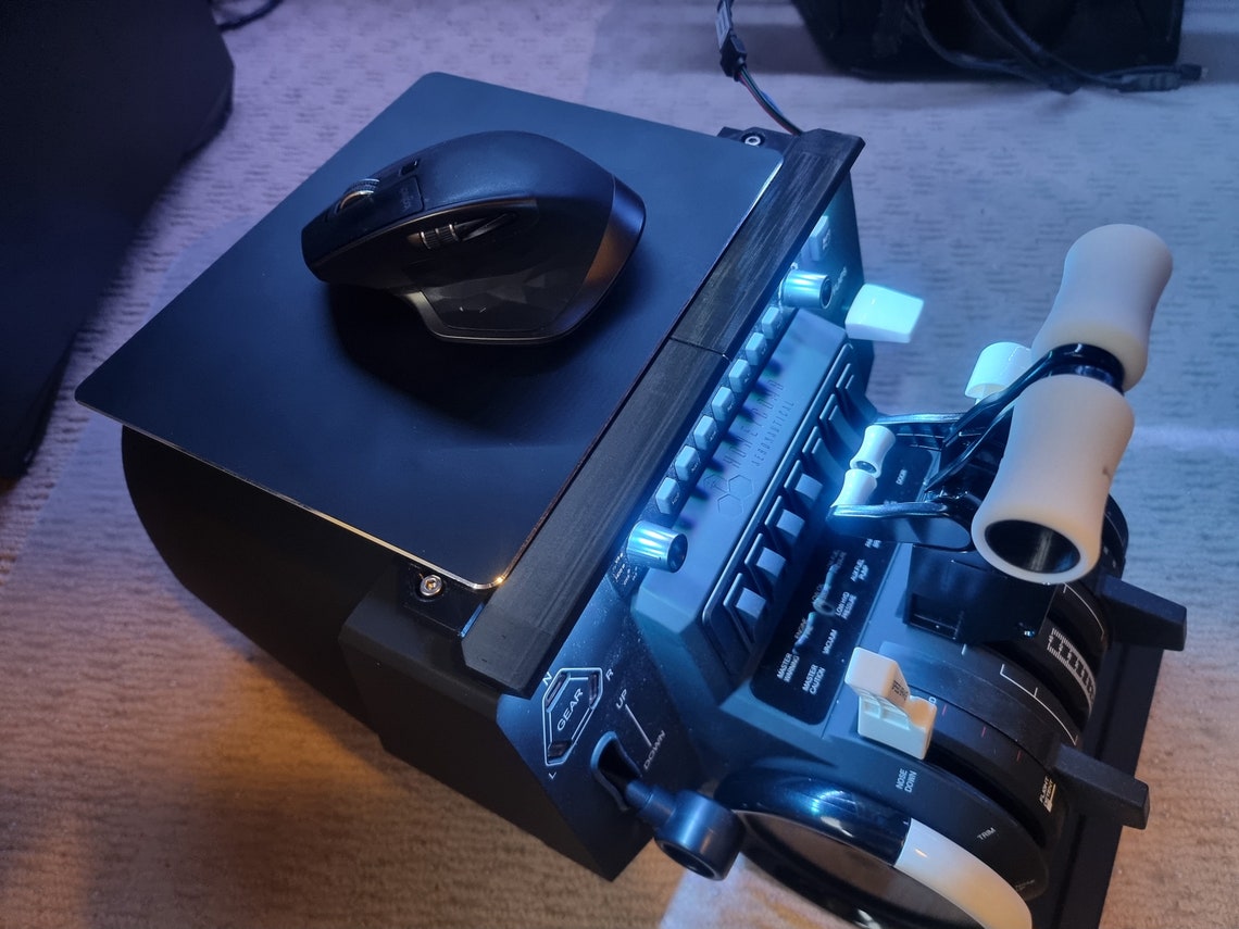 Honeycomb Alpha Yoke and Honeycomb Bravo Throttle Top Mount - Etsy