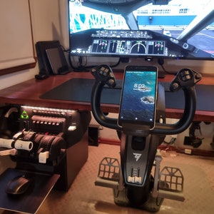 Clipboard and Phone Mount for Thrustmaster Yoke 787 - Etsy