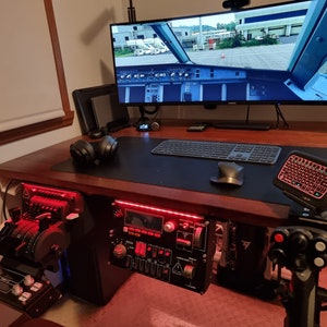 Logitech Flight Panel Under Desk Mounts - Etsy
