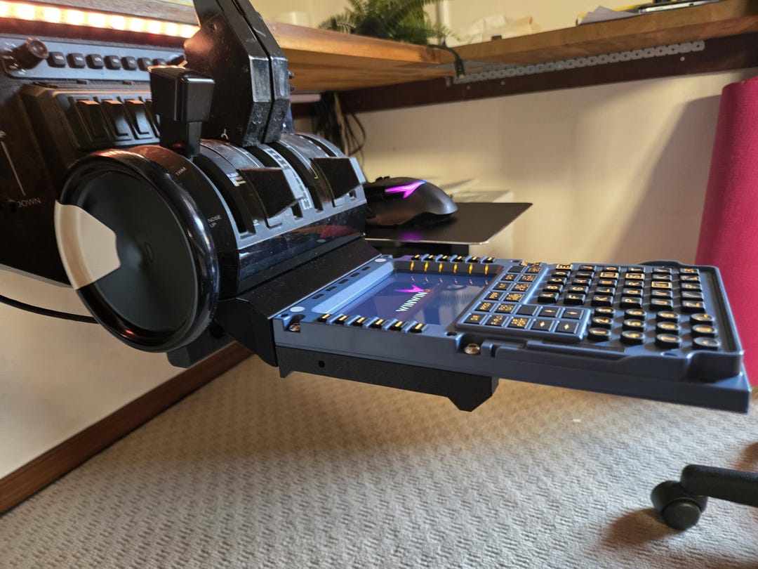 Winwing MCDU and PFP Under Mount for Honeycomb Bravo - Etsy