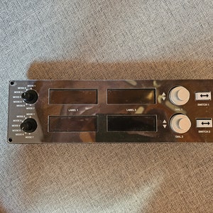 Logitech Panel Custom Laser Engraved Faceplates (both Illuminated and ...