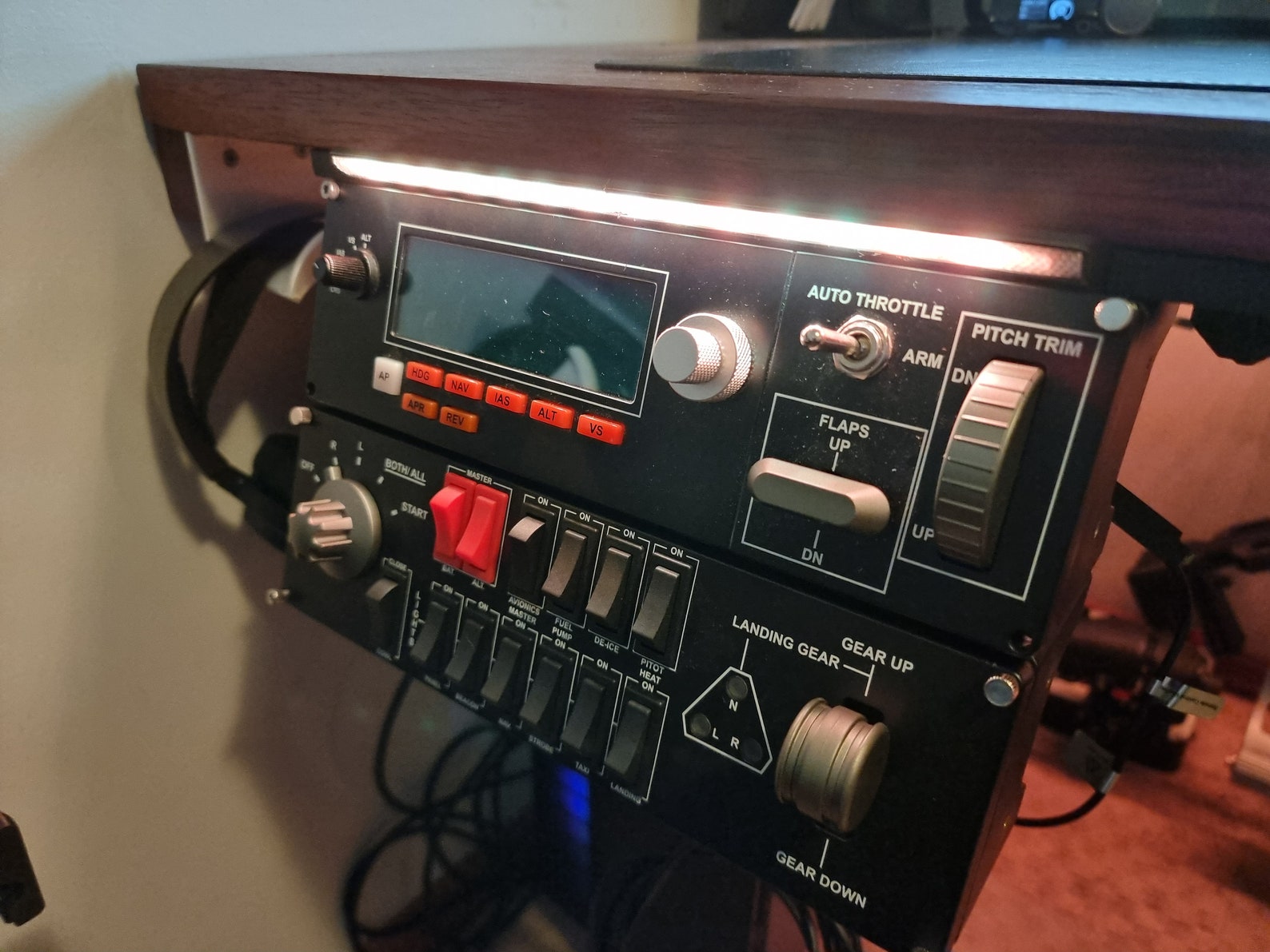 Logitech Flight Panel Under Desk Mounts - Etsy