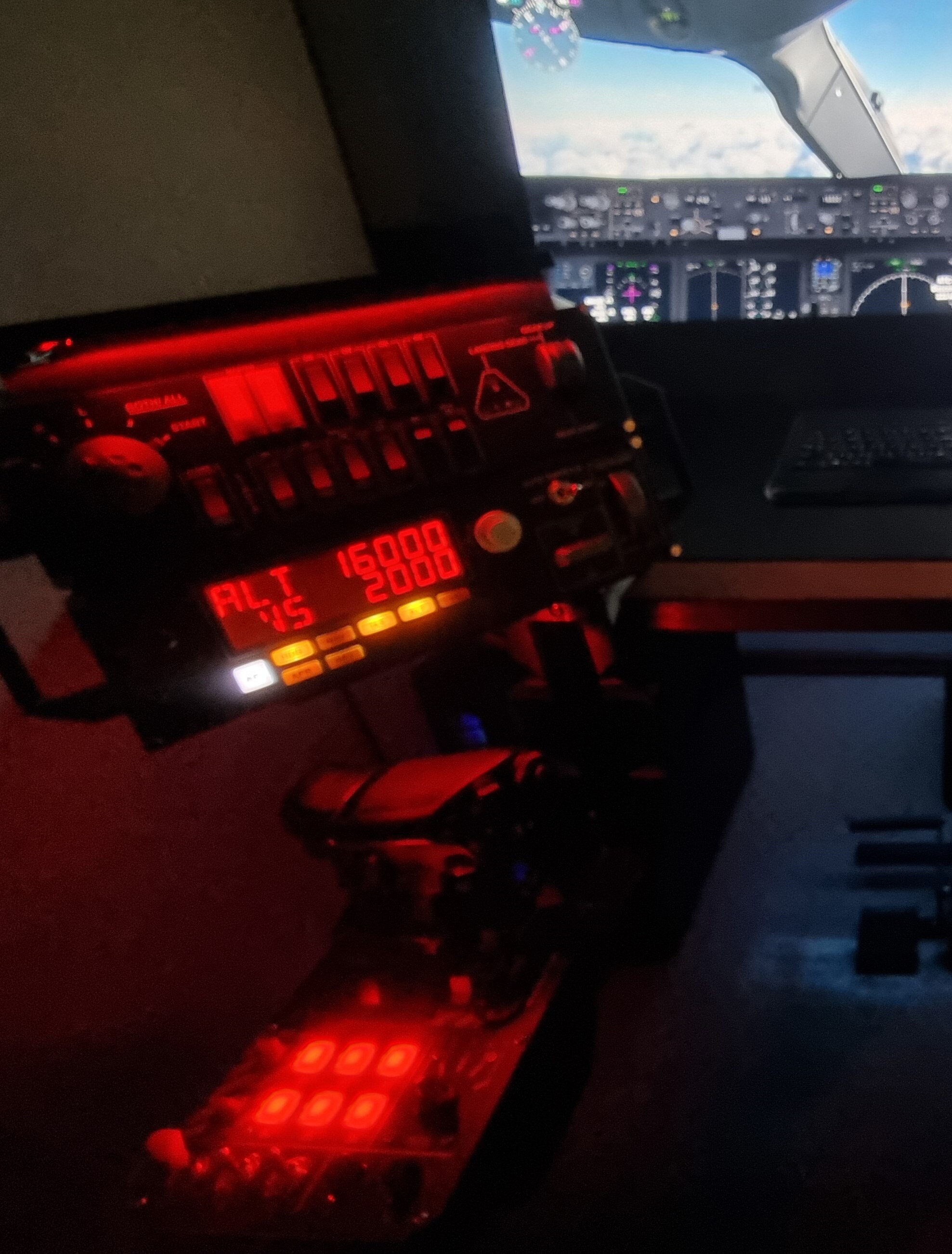 Panel LED Illumination for Logitech Saitek Switch, Autopilot and Radio ...