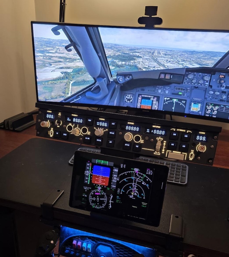 Winwing Boeing PAP and Airbus EFIS Mount for Honeycomb Alpha Yoke and ...