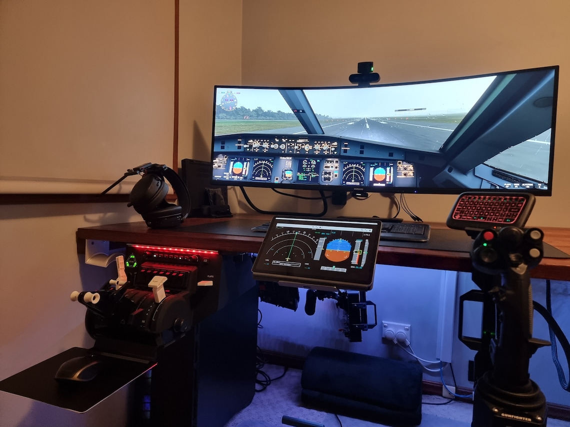 Honeycomb Alpha Yoke Honeycomb Bravo Throttle and Logitech - Etsy