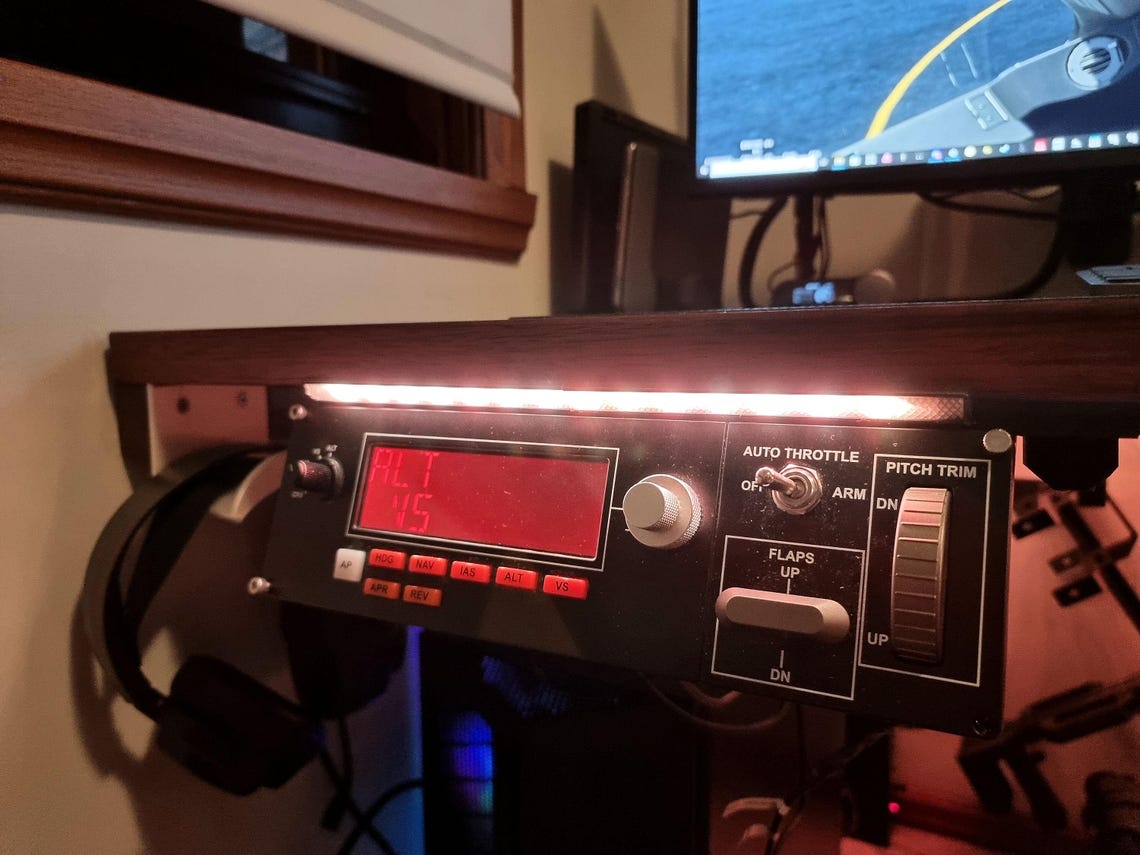 Logitech Flight Panel Under Desk Mounts - Etsy