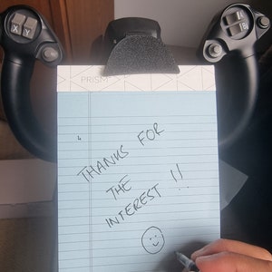 Clipboard and Phone Mount for Thrustmaster Yoke 787 - Etsy