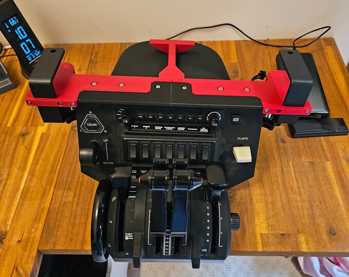 Keyboard and Display Mount for Honeycomb Alpha Yoke & Bravo Throttle ...