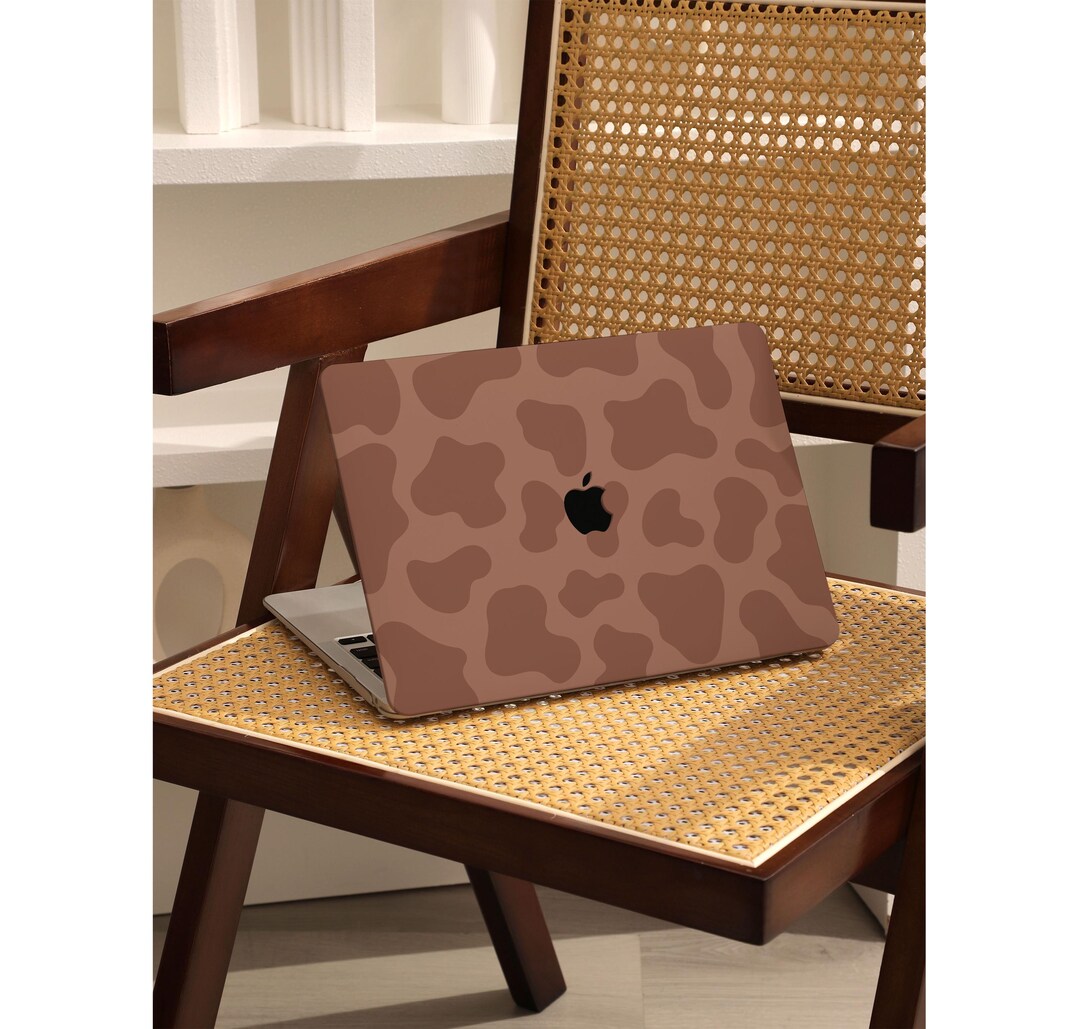 Brown Cow Custom MacBook Case With Print, Trendy Accessories for ...
