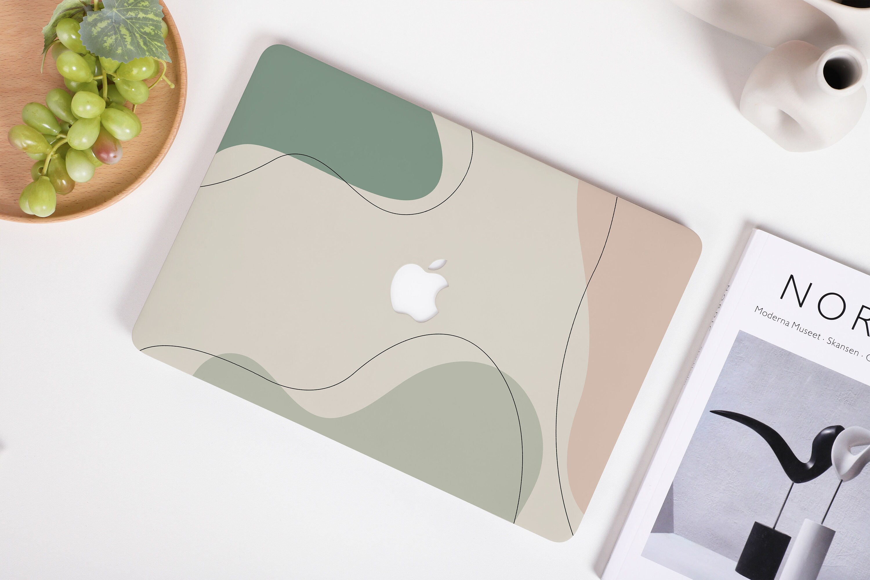 Sage Green Island Personalized Hard Protective Case for MacBook Pro 13 ...