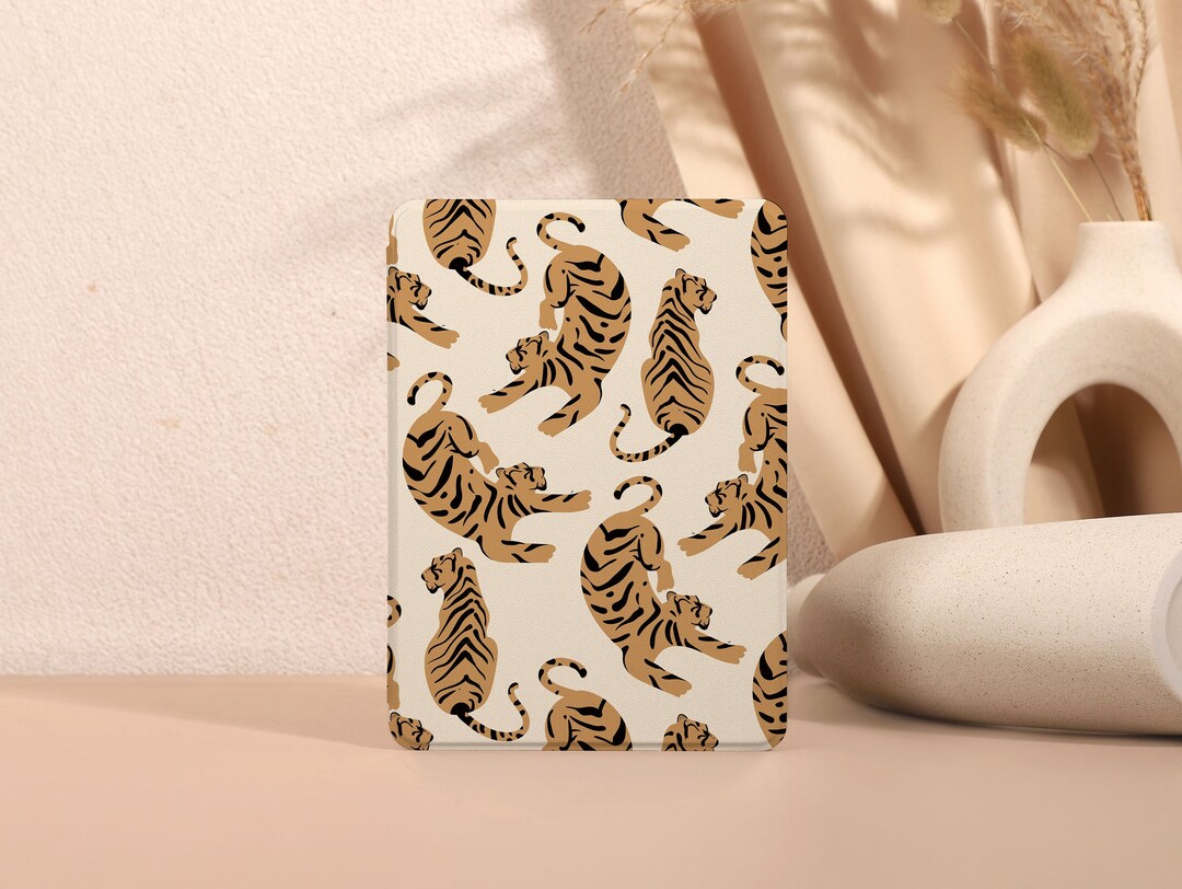 Vintage Tiger All New Kindle Paperwhite 10/11th Gen Case, 2022 Kindle ...