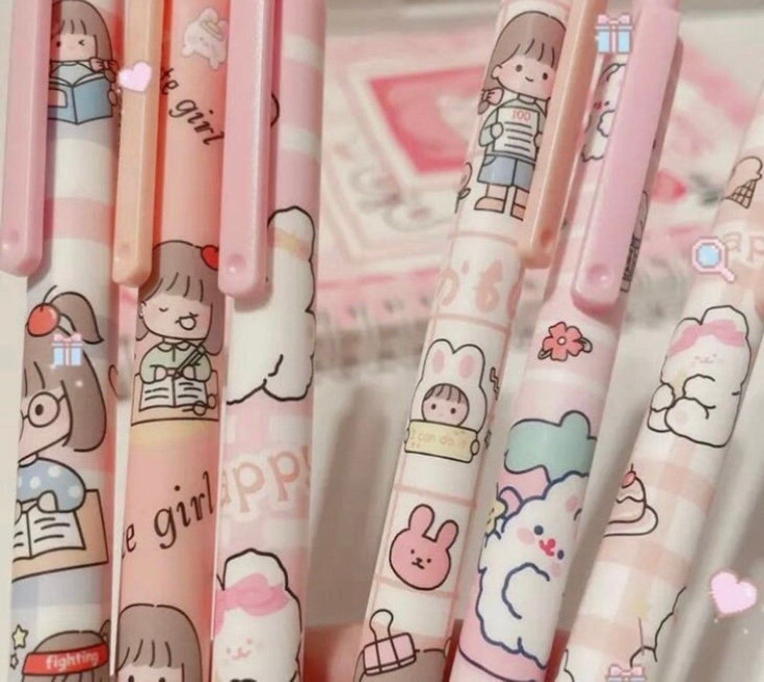 Cute Ballpoint Pens Pack of 3 - Etsy