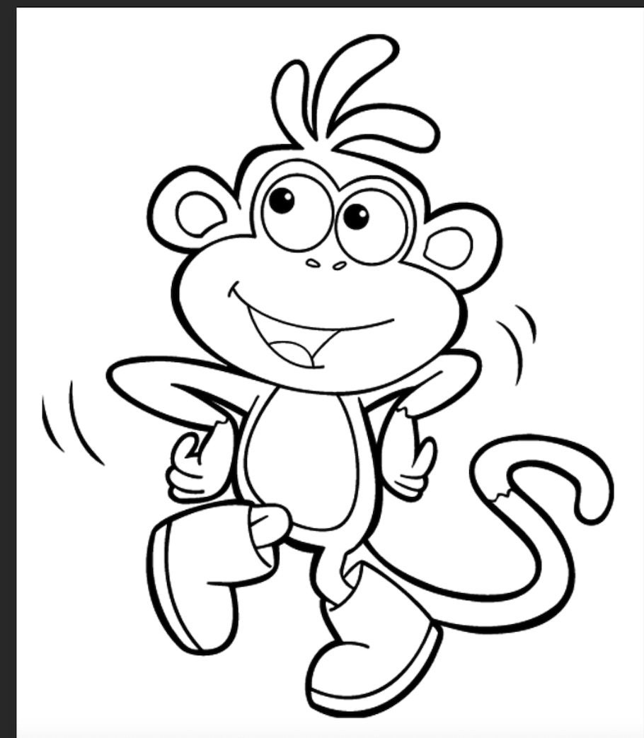 500 Printable Colouring Cartoons Pages for Kids and Adults (PDF) - Etsy