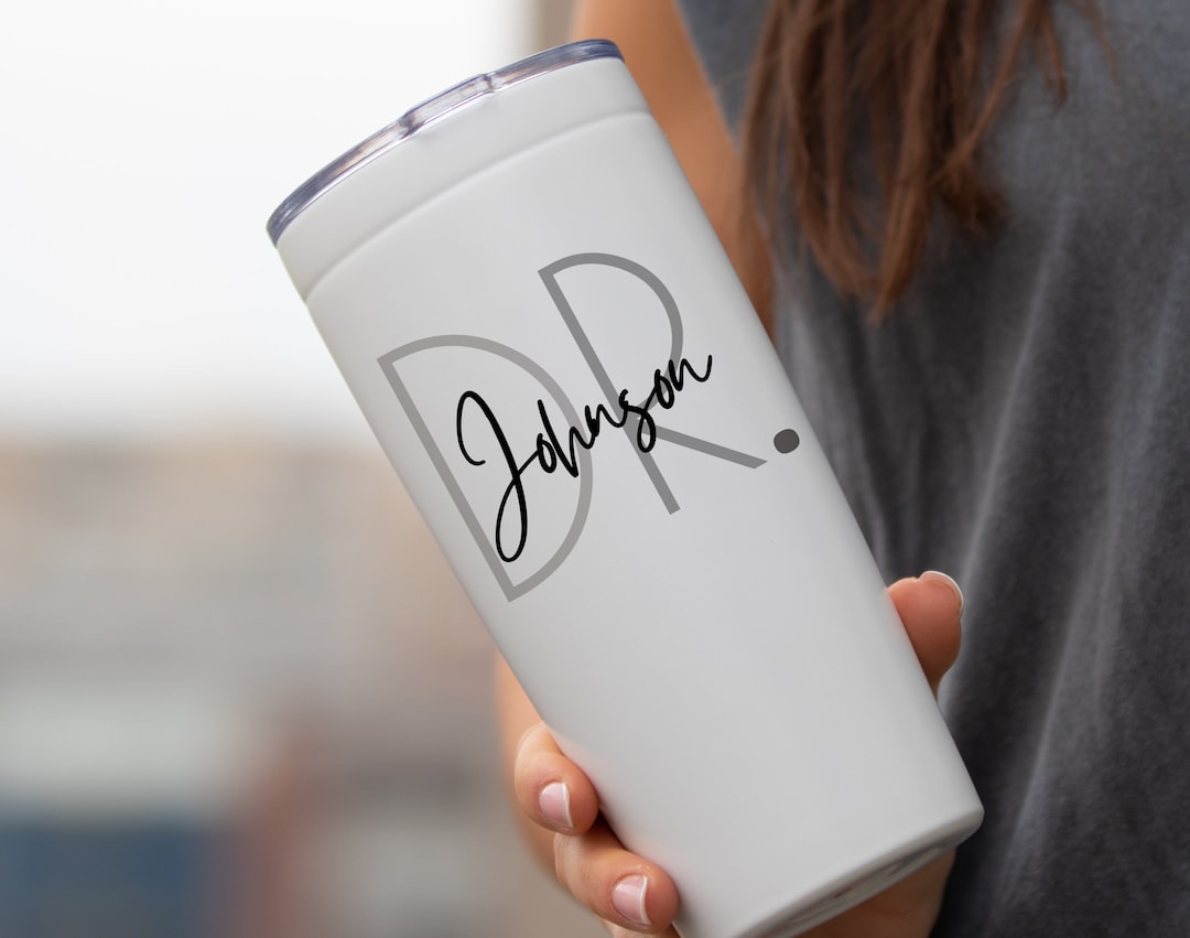 Custom Doctor Tumbler, Personalized Dr Gifts, Phd Graduation Gift Mug ...