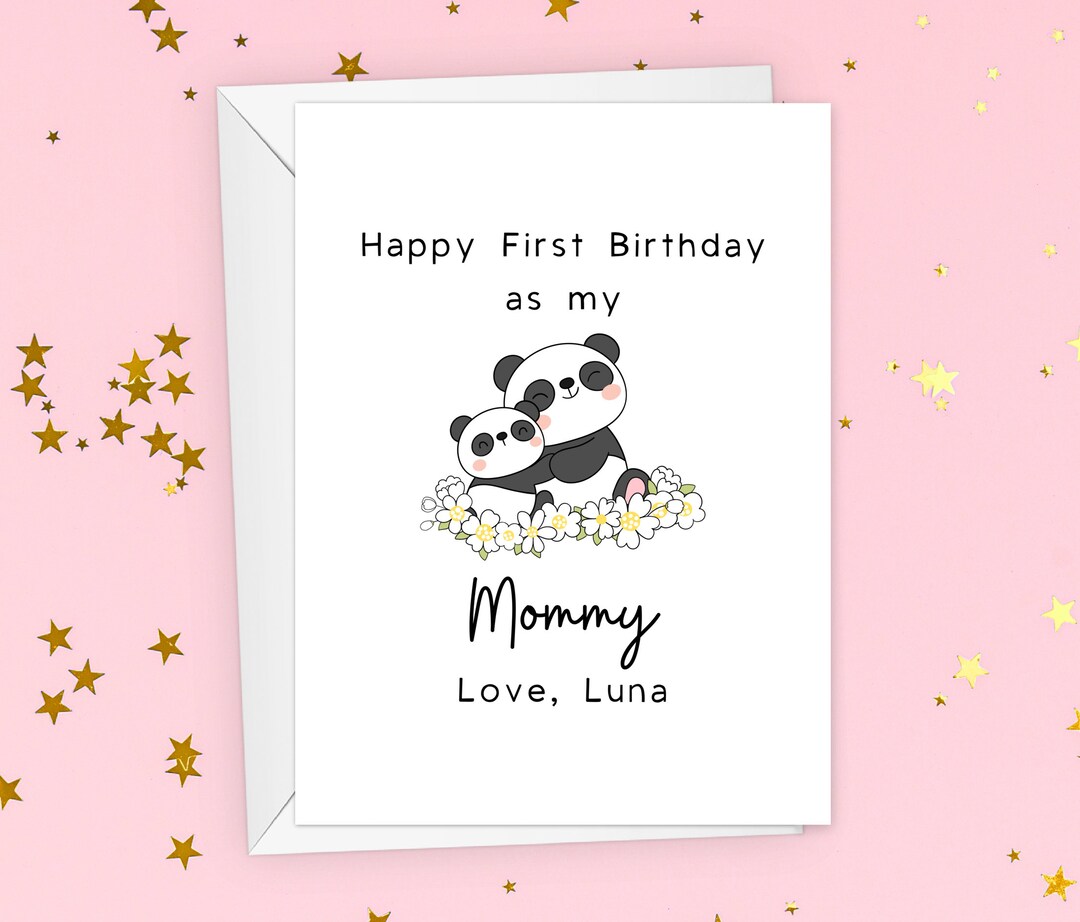 First Birthday As A Mom