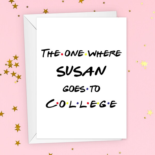 Custom Freshman Card - Etsy