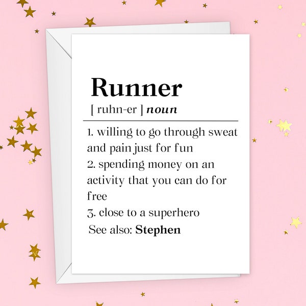 Runner Id - Etsy