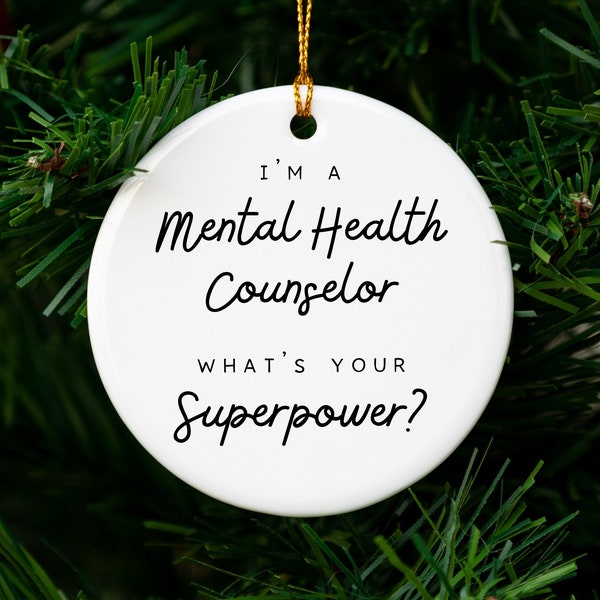 Christmas Ornaments Mental Health - Etsy