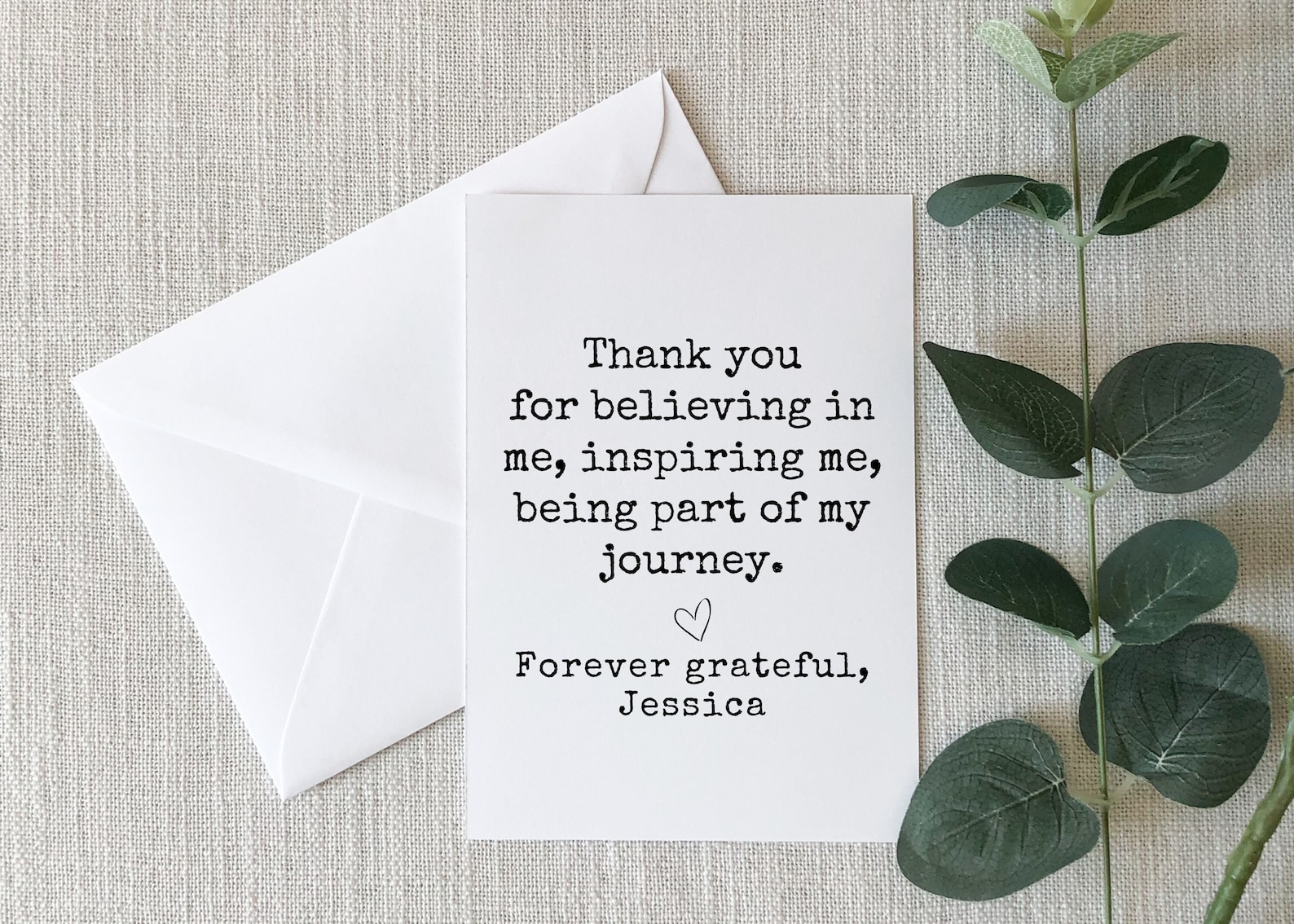 Personalized Mentor Thank You Card Custom Graduation for - Etsy