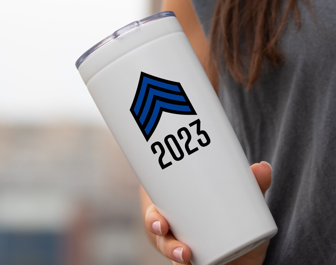 Sergeant Promotion Tumbler, Custom Sergeant Gift, Personalized Year ...