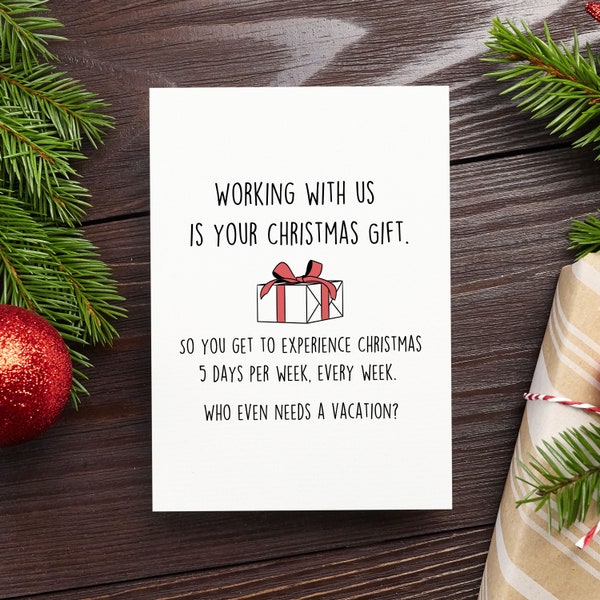 Christmas Cards for Colleagues - Etsy