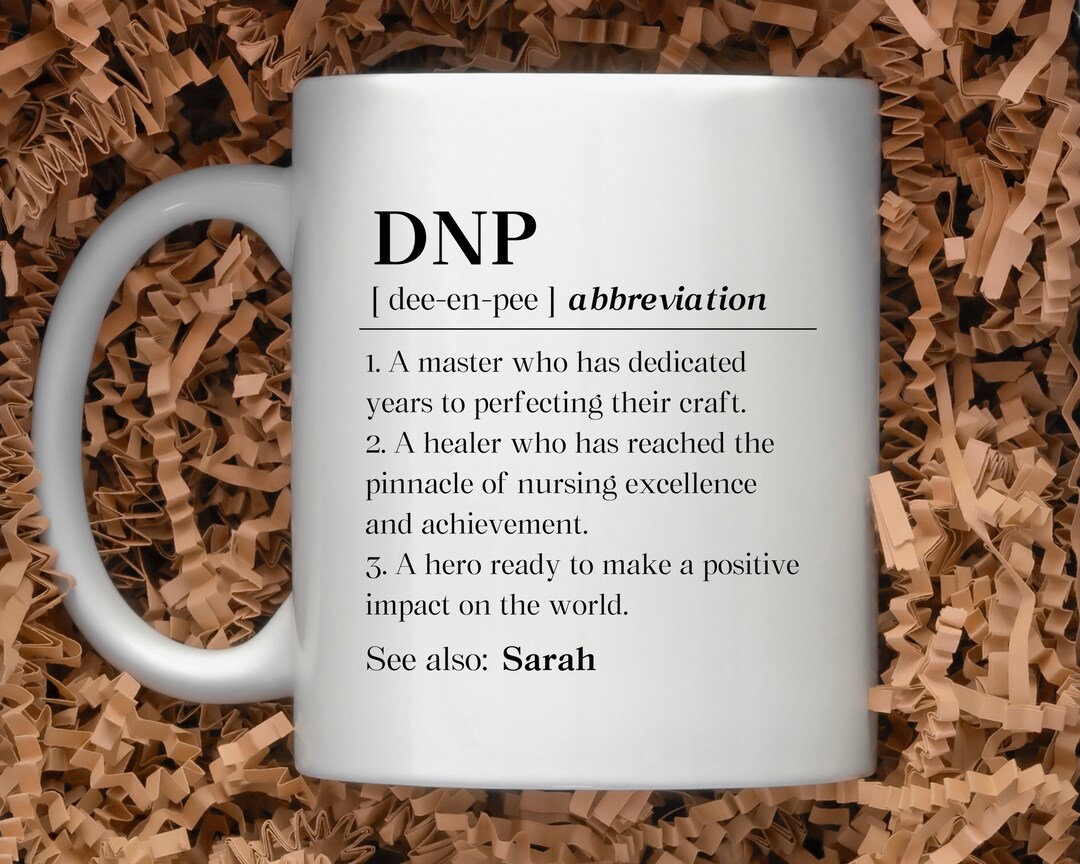 Personalized Dnp Graduation Mug, Custom Doctor of Nursing Practice ...