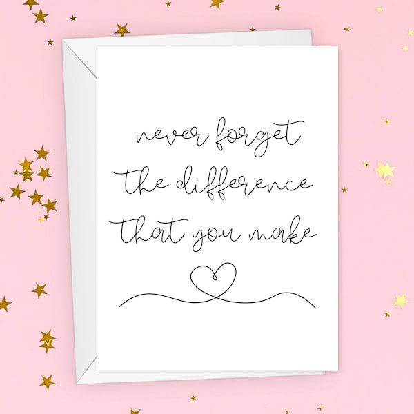 Thank You School Counselor Cards - Etsy