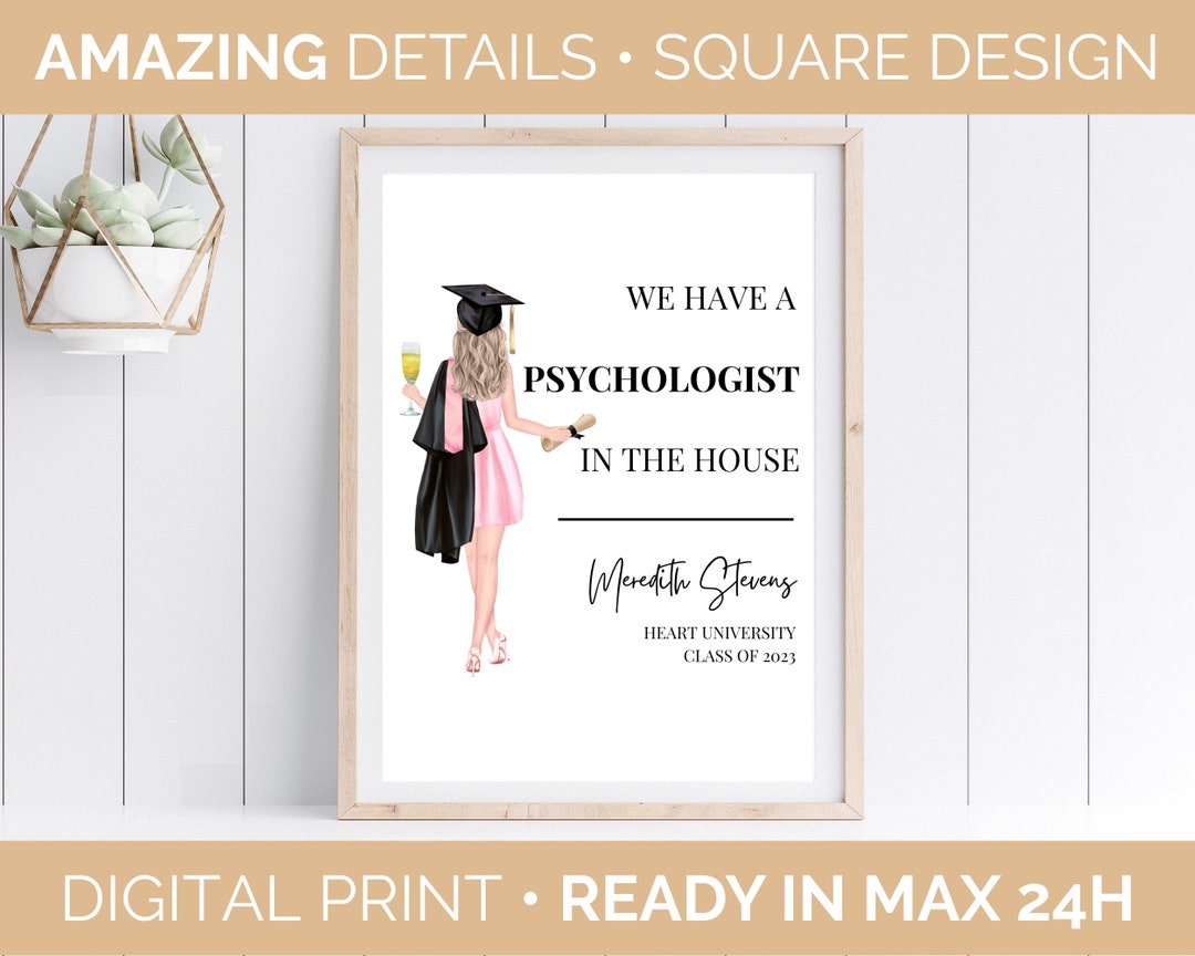 Personalized Psychologist Graduation Png, Psychology Graduation for ...
