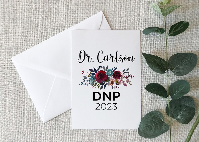 Personalized Dnp Graduation for Her Card Dnp Graduate Women - Etsy