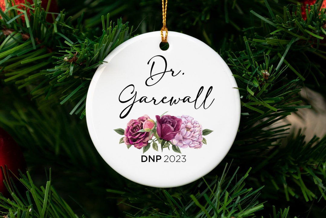 Personalized Dnp Graduation for Her Ornament, Dnp Graduate Women Gift ...