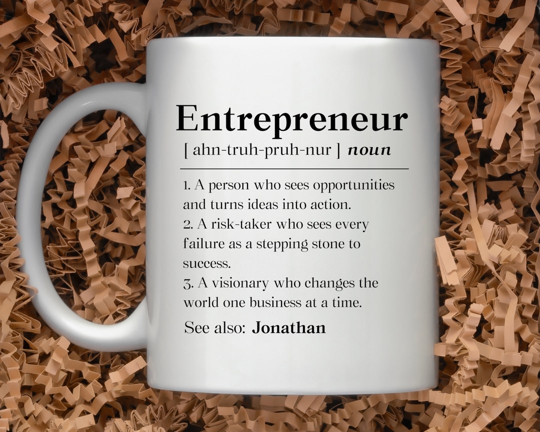 Personalized New Business Owner Mug, Business Owner Anniversary Gift ...