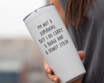 Thank You Cop Cup - Etsy