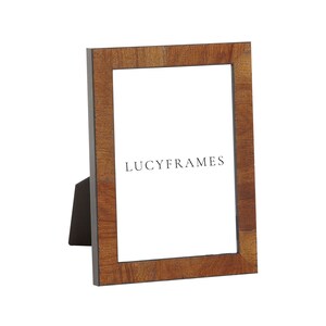 Iris Light Brown Frame. Bohemian Picture Frame. Light Brown Picture ...