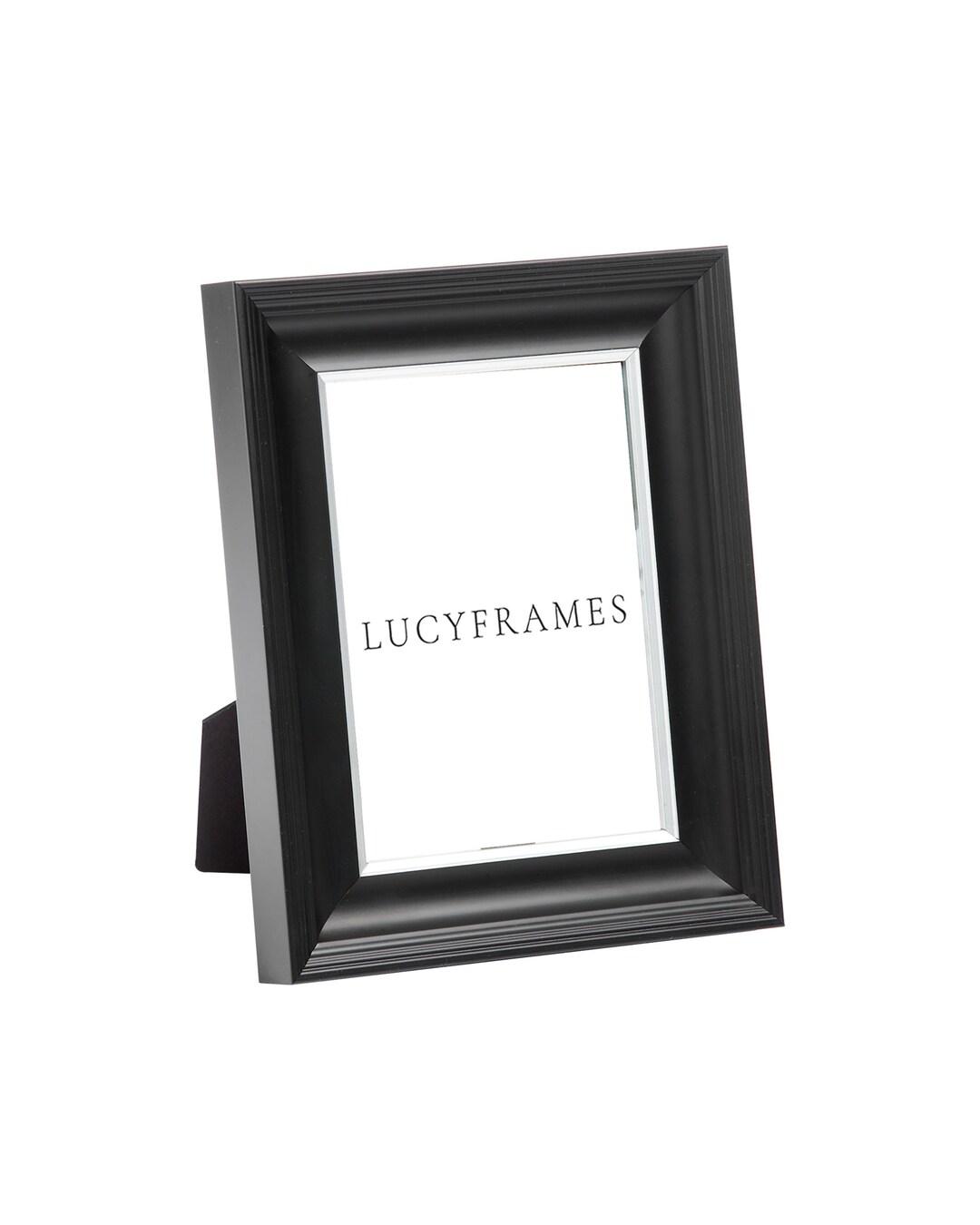 Claudia Black and Silver Frame. Wood Picture Frame. Elegant Frame ...