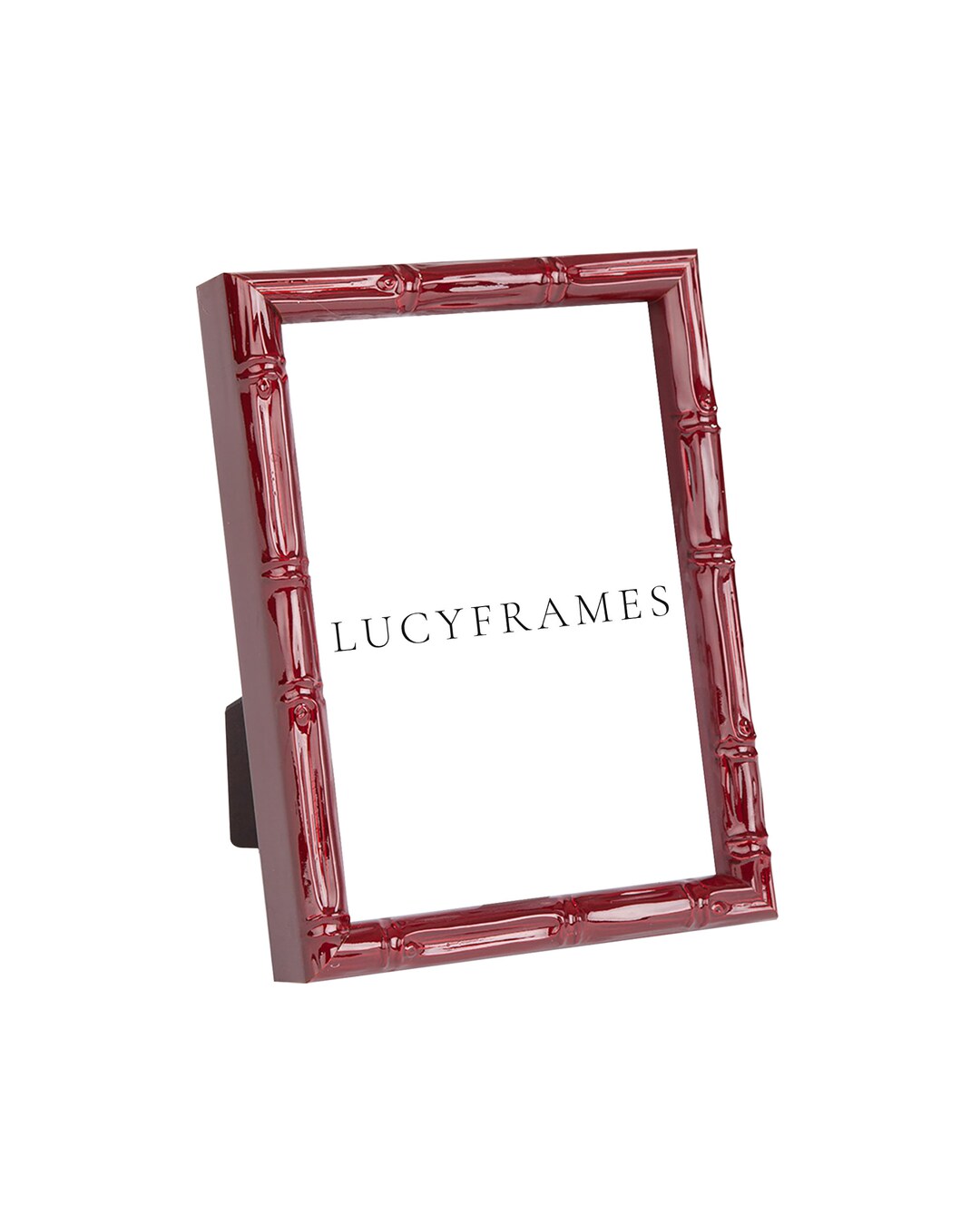 Rosalinda Red Picture Frame, Handmade Glossy Photo Frame - Etsy