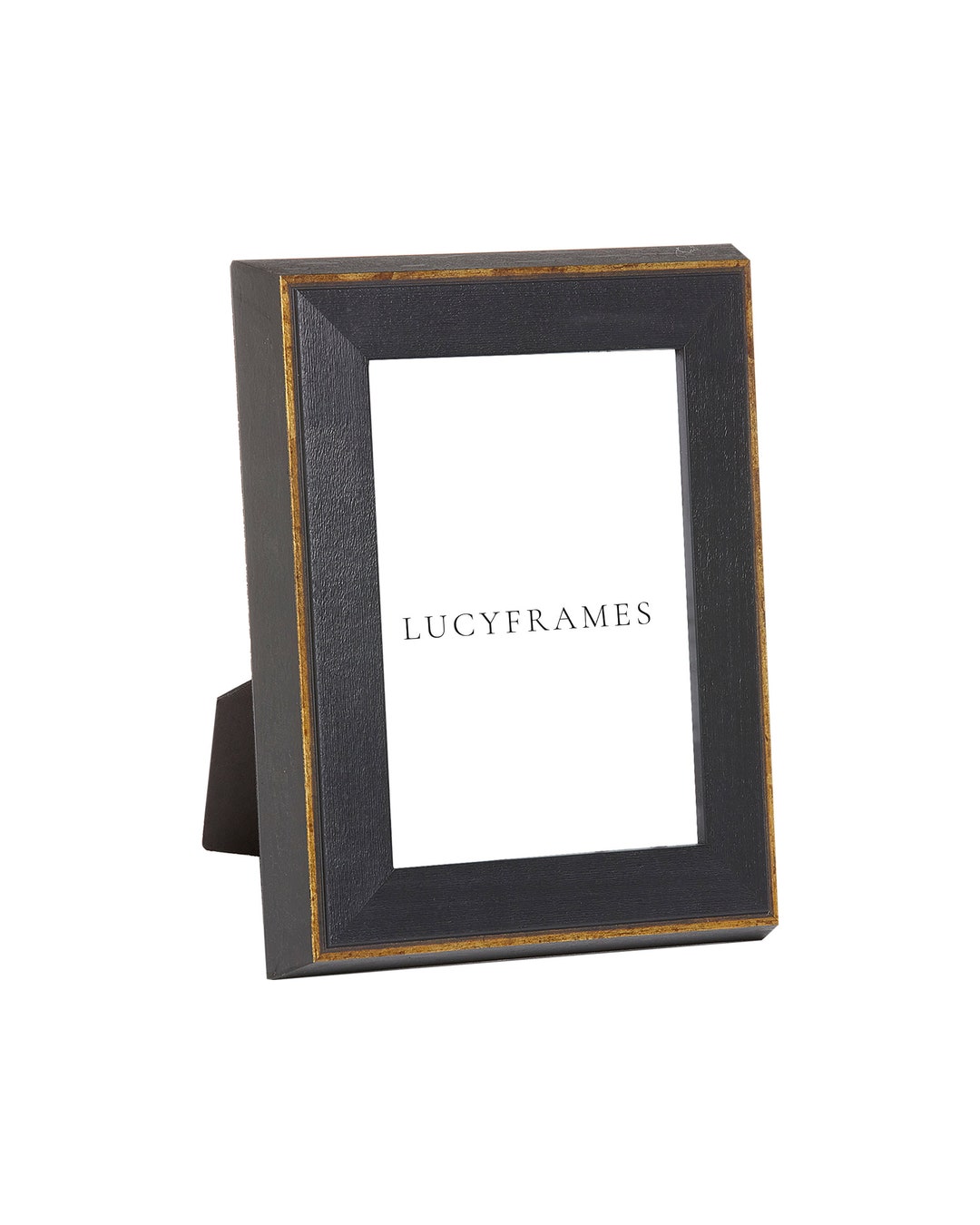 Zoe Black and Gold Frame. Black and Gold Picture Frame. Photo Frame ...