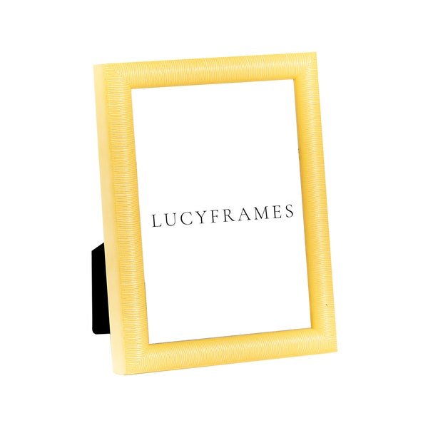 Yellow Picture Frame - Etsy