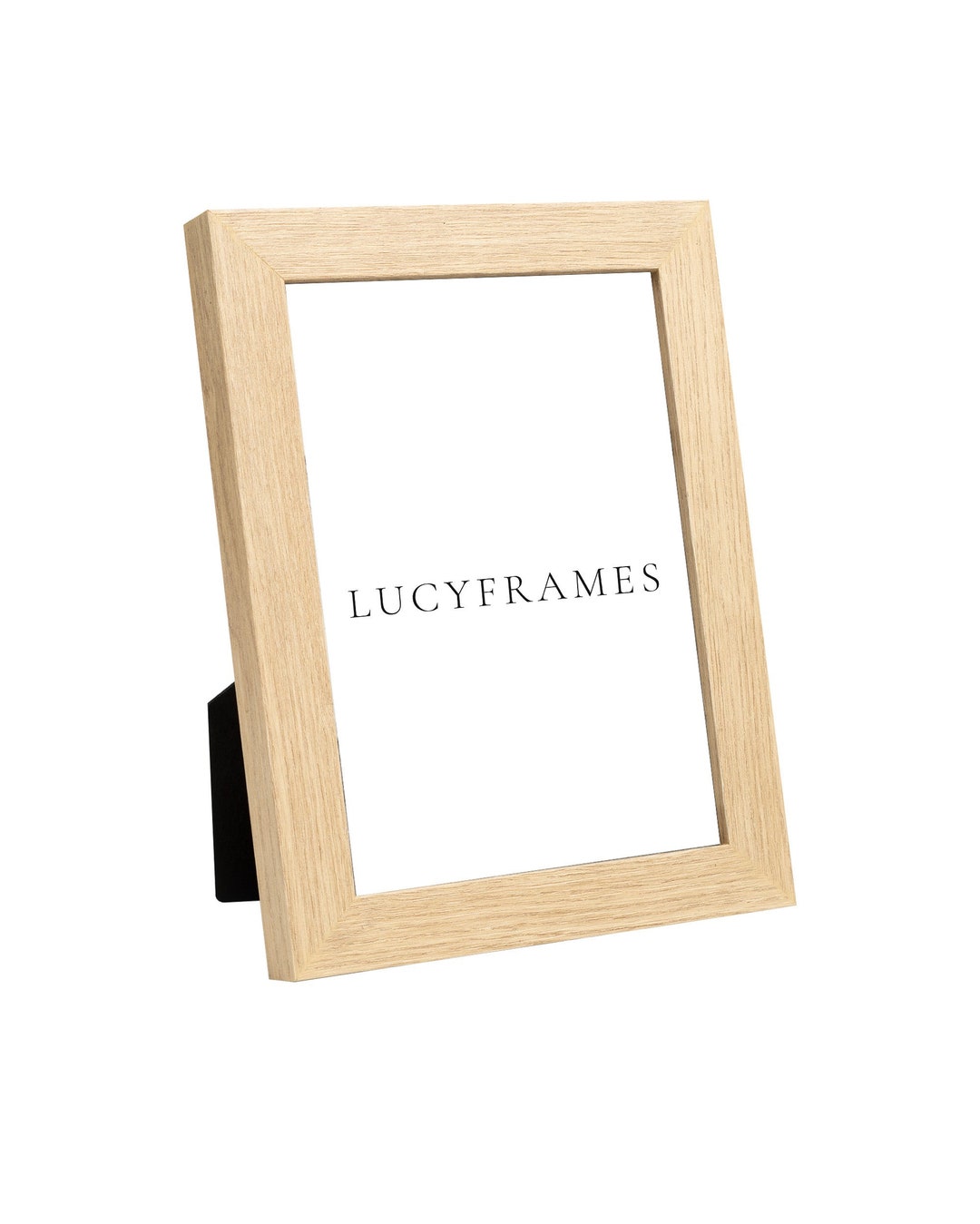 Nela Light Brown Frame. Standing Picture Frame. Christmas Gift. Wood ...