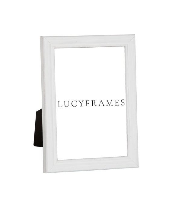Rebeca White Frame. Table Picture Frame. White Picture Frame. - Etsy