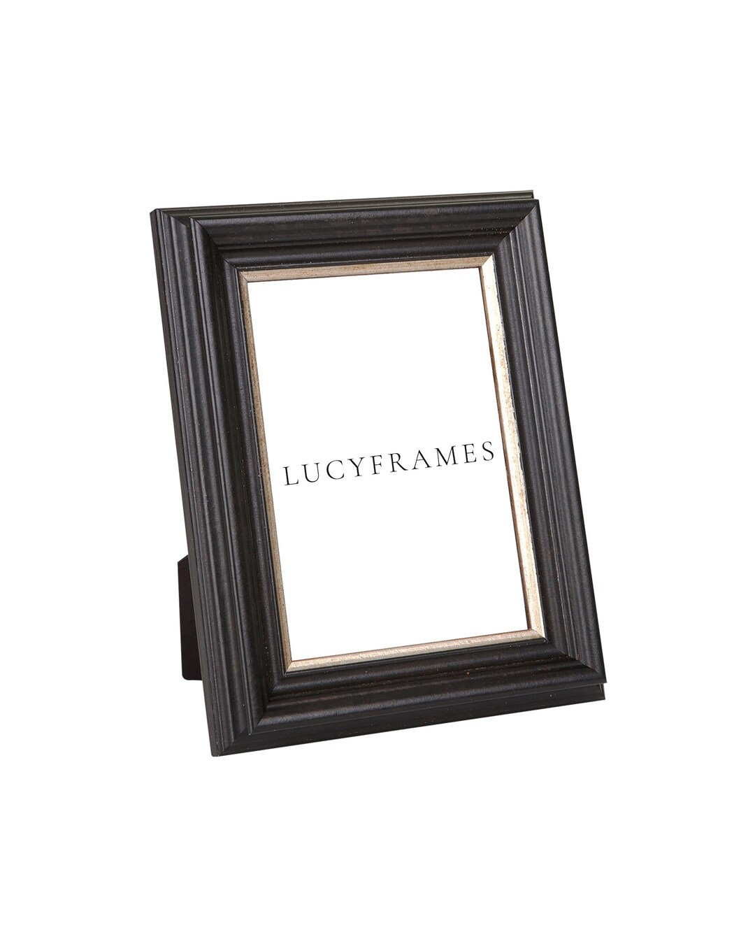 Miranda Brown and Silver Picture Frame, Handmade Wood 5x5 - Etsy